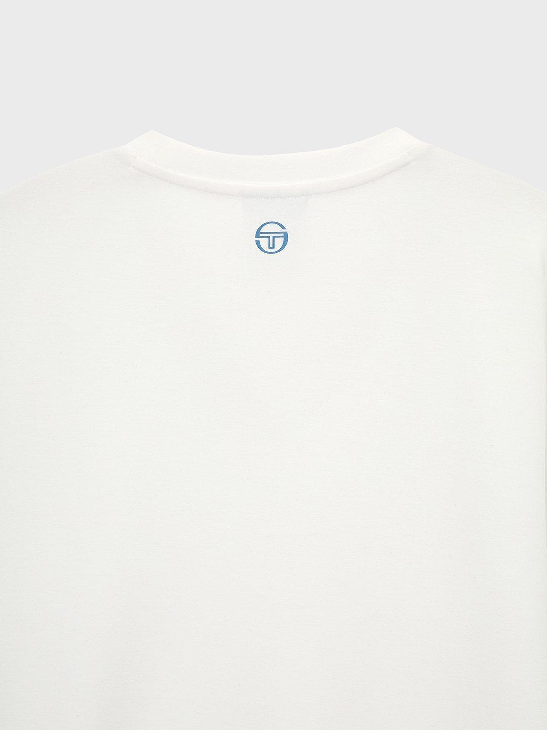 Sergio Tacchini 공식 온라인몰 - W 모달라이크 맨투맨 (WHITE)