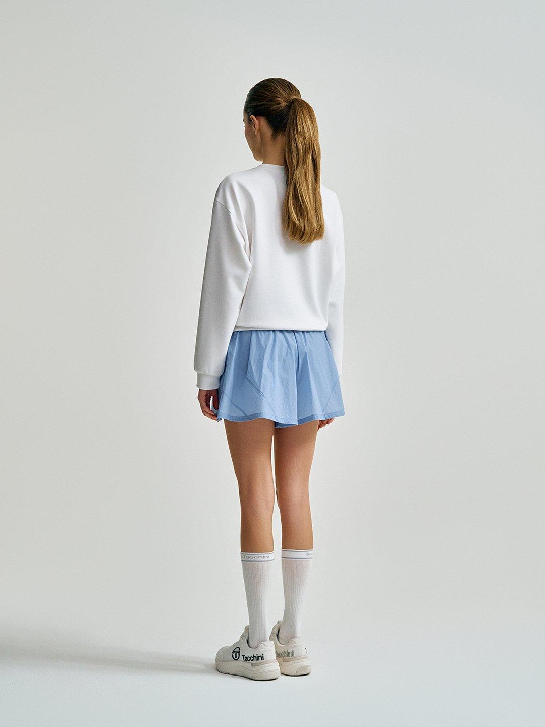 Sergio Tacchini 공식 온라인몰 - W 에어쿠쉬 경량 우븐 스커티 반바지 (BLUE)